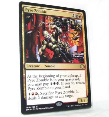Pyre Zombie Dominaria Remastered Rare MTG Card 194 | eBay