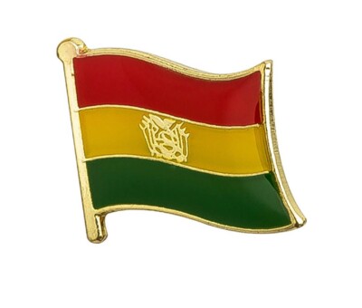Bolivia Flag Lapel Pin - 5/8" x 5/8" | eBay