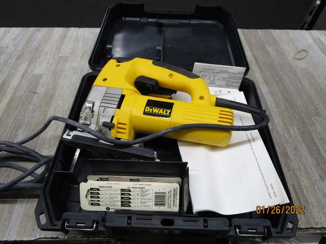 DEWALT DW321 Variable Speed 60mm Jig Saw-good Working for sale online ...