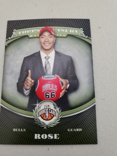 Derrick Rose Rookie Card 2008-09 Topps Treasury #101 | eBay