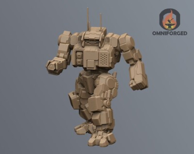 Highlander Mini HGN-732 MWO Mech Miniature Compatible with Battletech ...