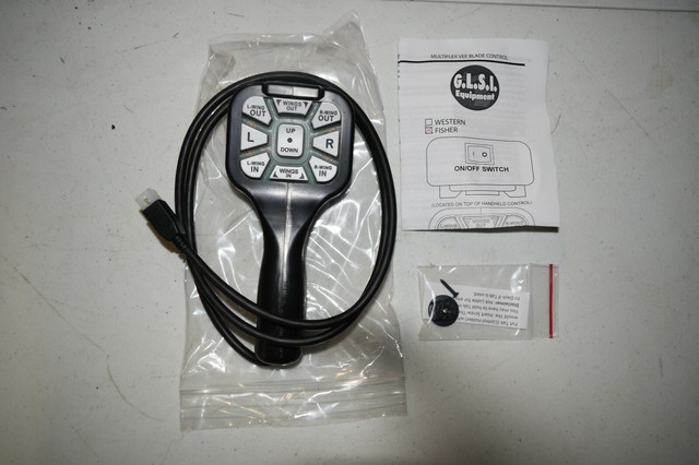 Fisher Straight Blade Snow Plow Hand Held Controller 49800 for sale ...