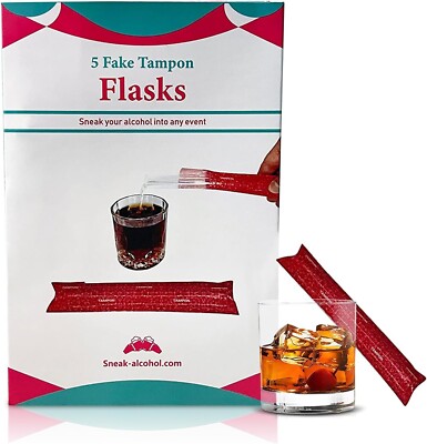 Secret Flasks - Tampon Flask - Sneak Your Liquor Anywhere with this ...