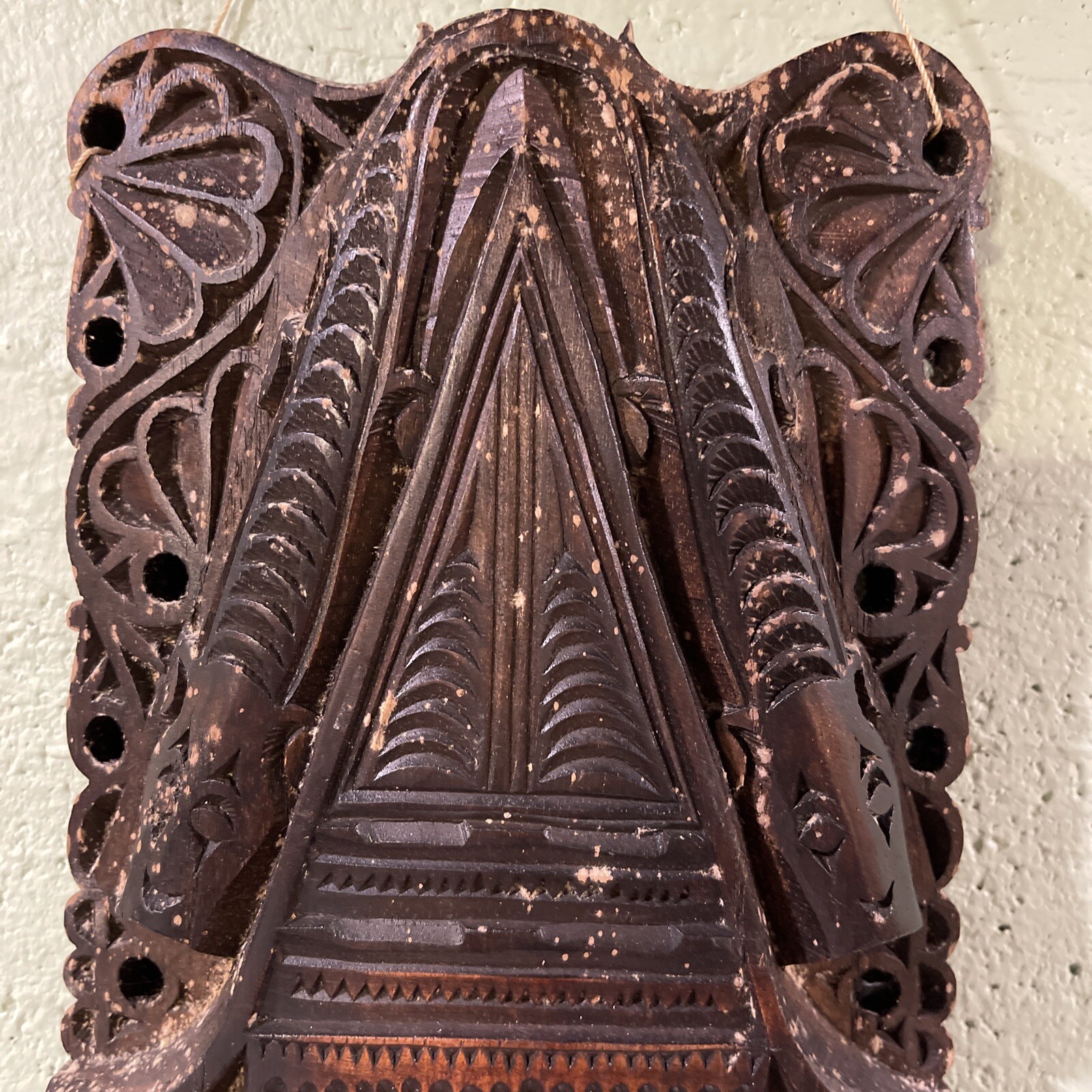 Batak Sumatra Danau Toba Carved Wood & Bovine Calendar Hut Indonesian ...