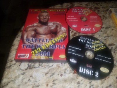 Battle for the Olympia 2014 212 Edition DVD MocVideo Lewis Clark ...