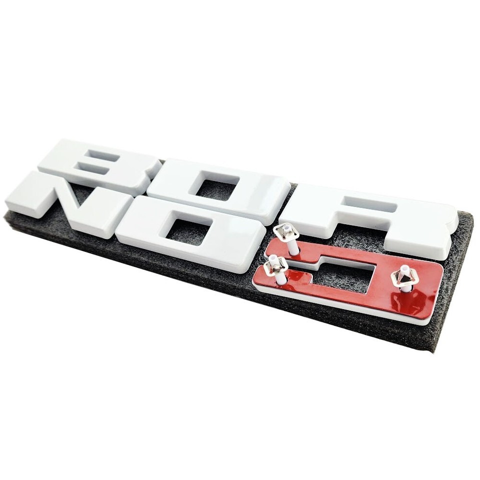 UPR Direct Replacement Grille Letters Fits 21-25 Ford Bronco Bright ...