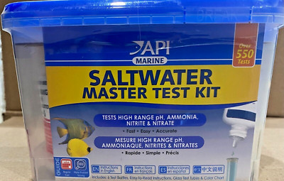 API MARINE SALTWATER MASTER TEST KIT, EXP 10 - 2027 & UP! | eBay