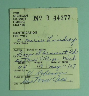 Licenses - Michigan Resident Fishing License