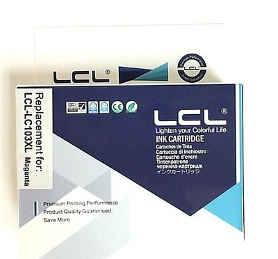 LCL LC103 XL Ink Cartridge - Magenta - for brother | eBay
