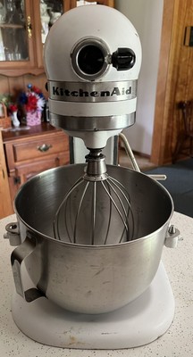 KitchenAid K5SS Heavy Duty Series 5qt Stand Mixer - White 50946000046 ...