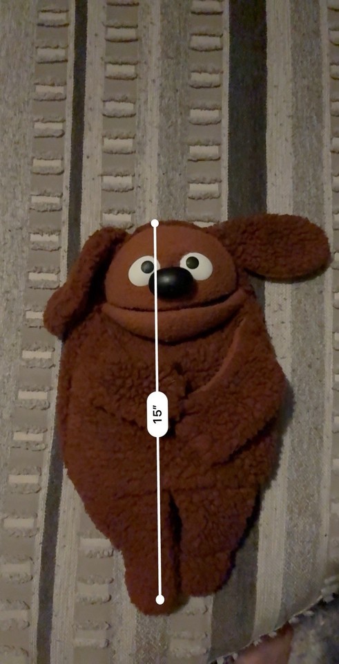 1977 Rowlf the Dog Full Body Hand Puppet Muppets Fisher Price 852 Jim ...