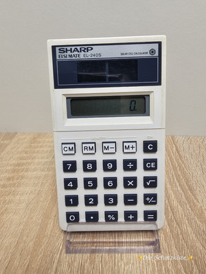 SHARP - EL 240S / Elsi Mate / Solar / Taschenrechner / Rechner *funktioniert* | eBay.de
