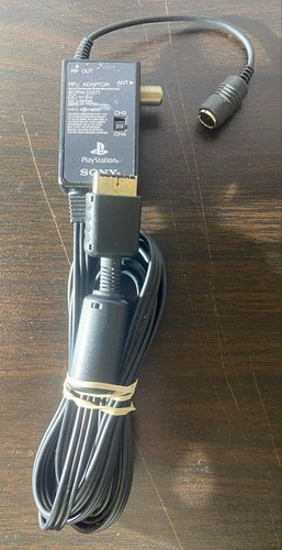 Sony PS1 PS2 PS3 RFU Adapter Cable SCPH-10071 OEM RF Coax TV Connector ...