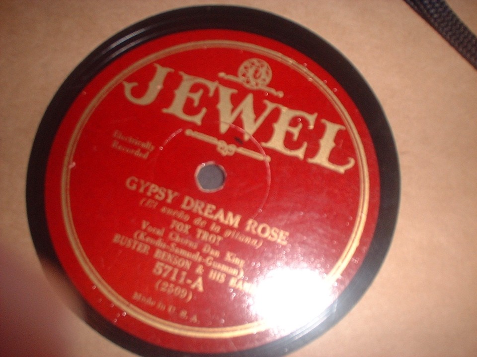 78RPM Jewel Buster Benson, Gypsy Dream Rose, Ted White, Sympathy | eBay
