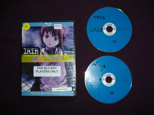 Serial Experiments LAIN - Complete 13 episode Anime Series • 2 Blu-ray ...