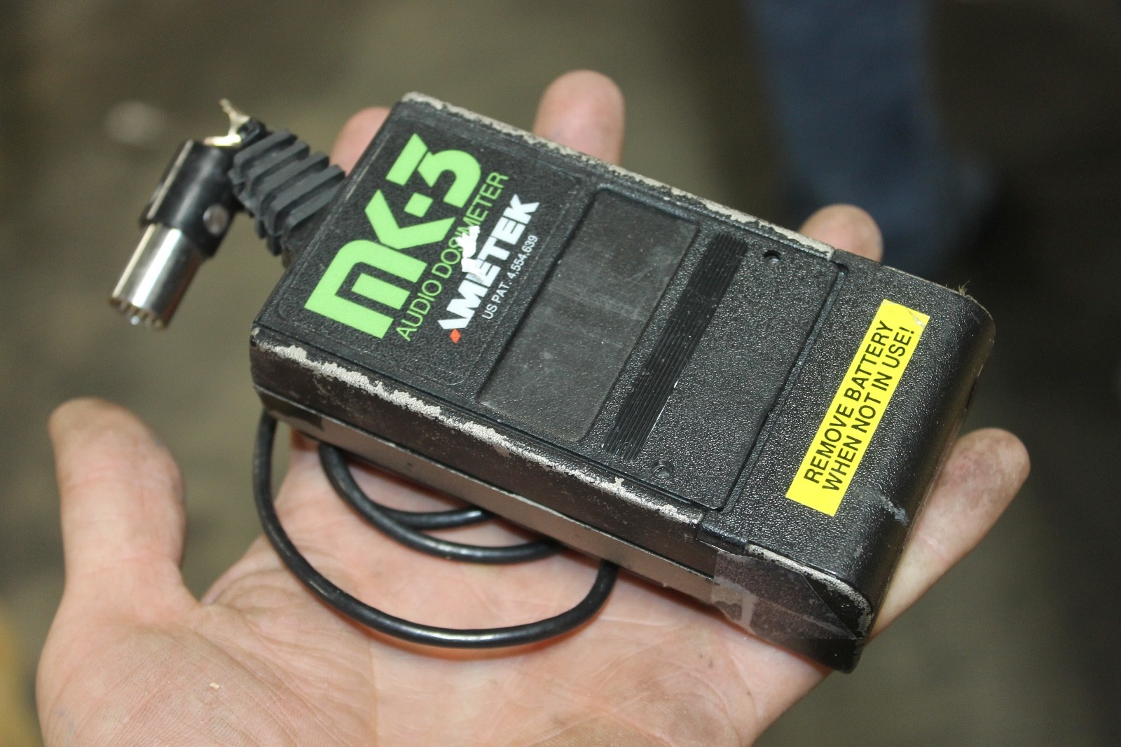 Tested working MK-3 Ametek Audio Dosimeter Decibel noise monitor | eBay