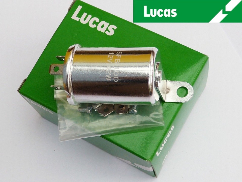 Lucas FL5 Classic Car Flasher Unit / Relay, Lucas 35010, 35028, SFB100 ...