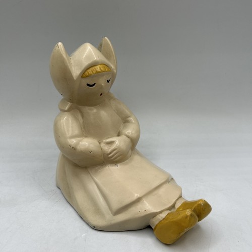 Vintage Philadelphia Hand Cast Amish Girl Bookend figurine Statue ...