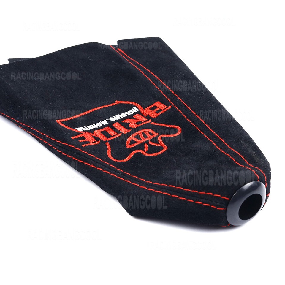 BRIDE Racing Universal Suede leather Shift Boot Shift Knob Cover with ...