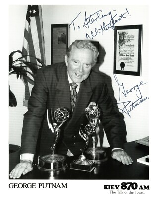 GEORGE PUTNAM Signed Photo - The Talk of the Town | eBay