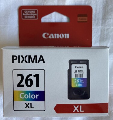 Canon Genuine Ink Cartridge 261XL Color CL-261XL Pixma 87547552612 | eBay