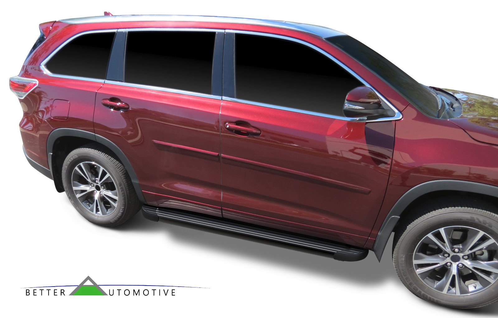 Value Aluminum Running Boards for 2014-2019 Toyota Highlander Side Step ...