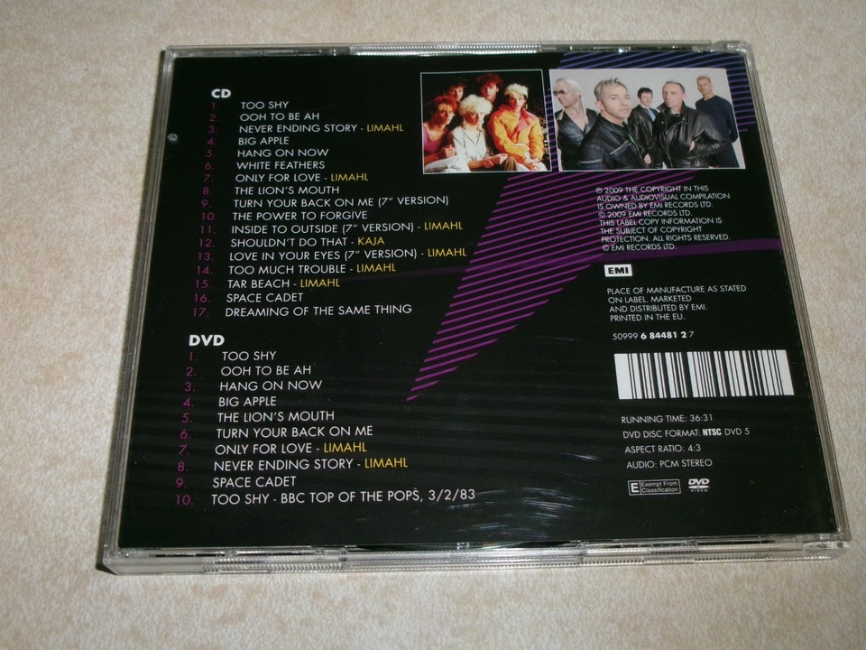 Limahl & Kajagoogoo The Best Of...Too Shy CD/DVD EU Import | eBay
