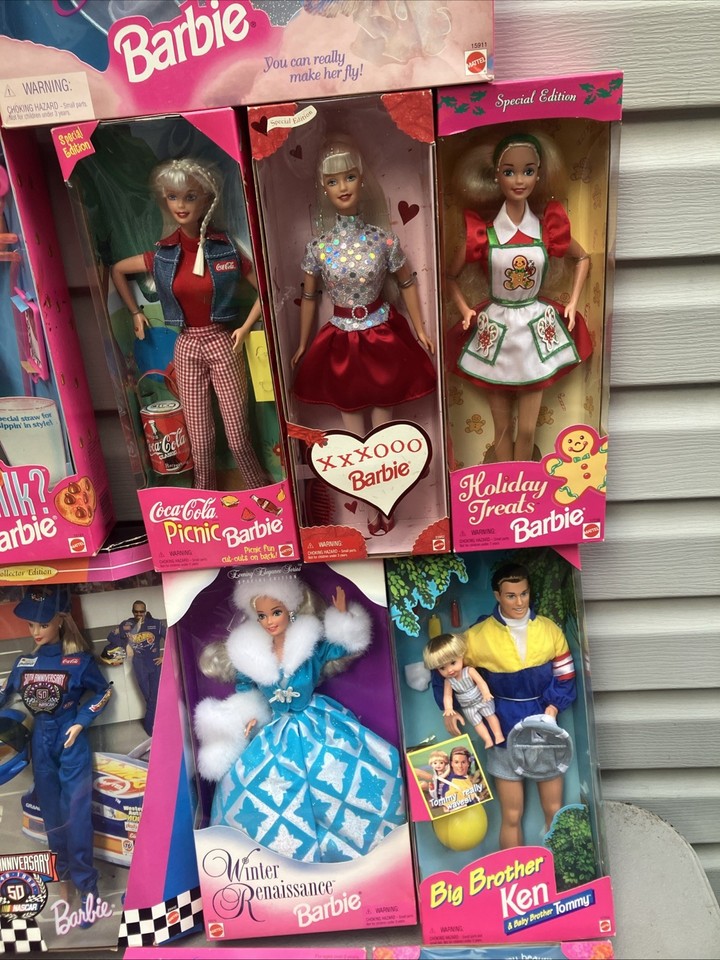 Lot Of 14 Vintage New In Box Barbies | eBay