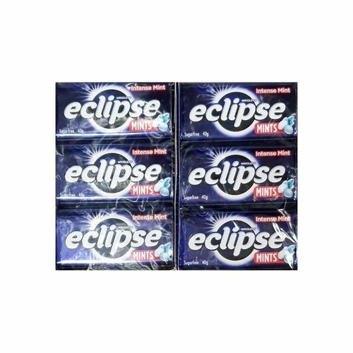 WRIGLEY'S ECLIPSE SUGAR-FREE MINTS INTENSE MINT TIN 12 x 40g - FREE ...