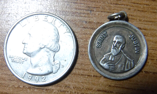 Sterling Silver St Justin De Jacobis Catholic Medal | eBay
