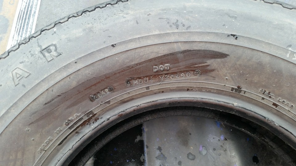 Vintage Goodyear Polyglas GT muscle car tire NOS 60's 70s G70-15 mopar ...