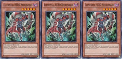 Elemental HERO Necroshade X 3 RYMP-EN005 Common Yugioh | eBay