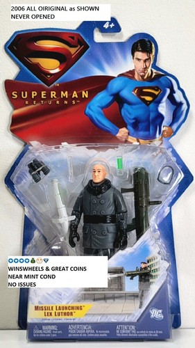 2006 SUPERMAN RETURNS MISSILE LAUNCHING LEX LUTHOR 💰😍💎 | eBay