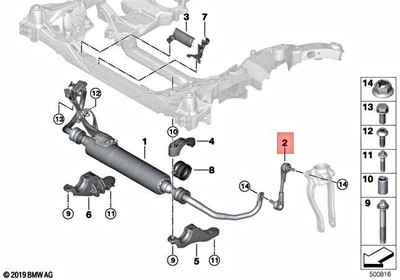 For BMW Genuine Suspension Stabilizer Bar Link Kit Front 31306861485 | eBay