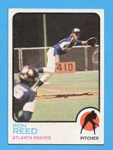 1973 TOPPS # 72 RON REED ATLANTA BRAVES EXMT FREE SHIPPING | eBay