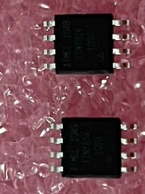 ATTINY85V-10SU IC MCU 8Bit 8KB FLASH 8-PIN SOIC ATMEL (LOT OF 2) | eBay
