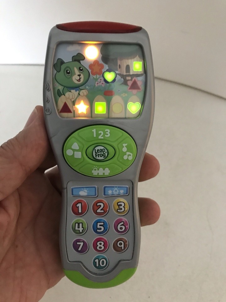 Leap Frog Scout's Learning Lights Shapes Sound Remote Interactive ...