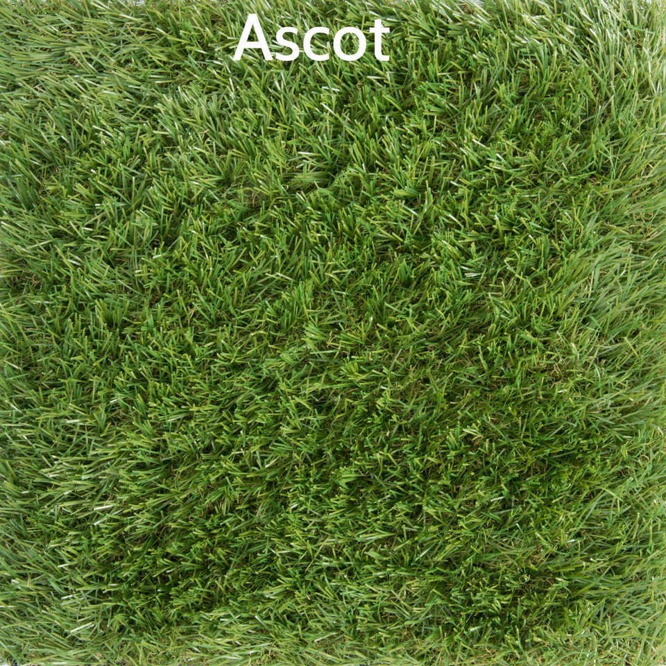 CLEARANCE Luxury Artificial Grass Astro Turf Realistic Fake Lawn Green ...