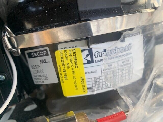 Frigoboat W50F 12/24V Water Cooled BD50 Compressor | eBay UK