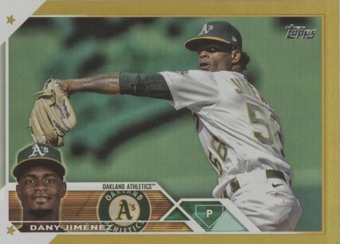 2023 Topps Series 1 - Dany Jimenez #164 Gold Foil (RC) for sale online ...