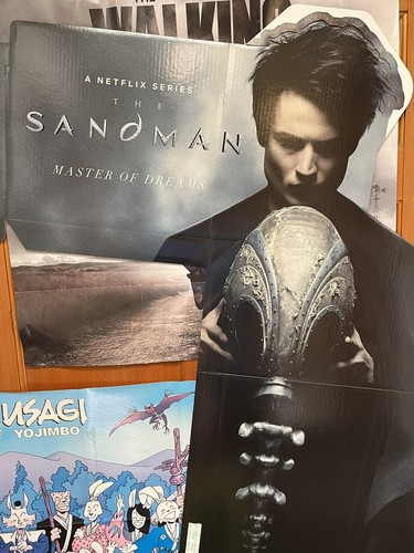 The Sandman DC Comics Netflix Cardboard Comic Book Store Display ...