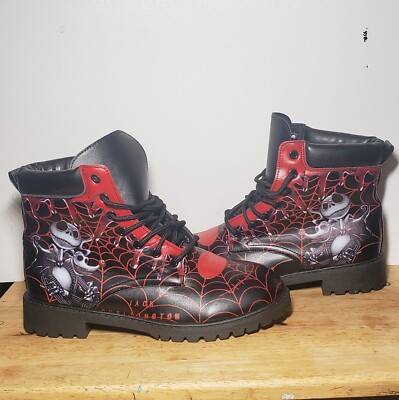 Disney Nightmare Before Christmas Jack Skellington Boots Size 6.5 / 39 ...