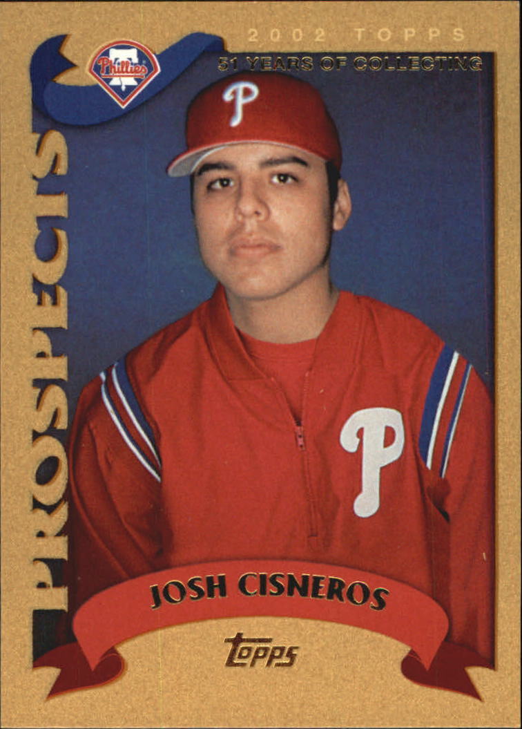 2002 (PHILLIES) Topps Traded Gold #T189 Josh Cisneros /2002 | eBay