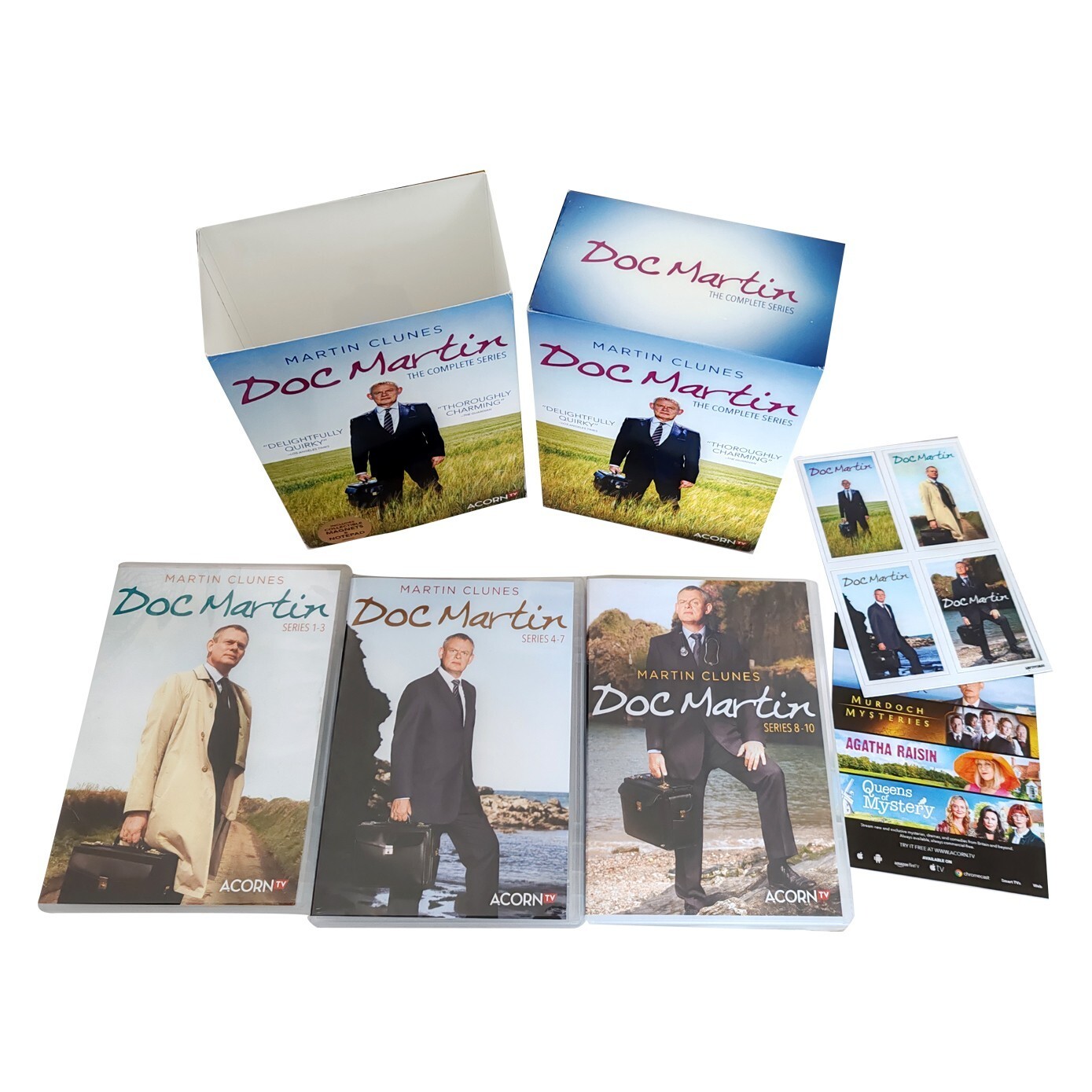 Doc Martin: The Complete Series Seasons _1-10_ ( DVD, 2023, 27-Disc Box ...