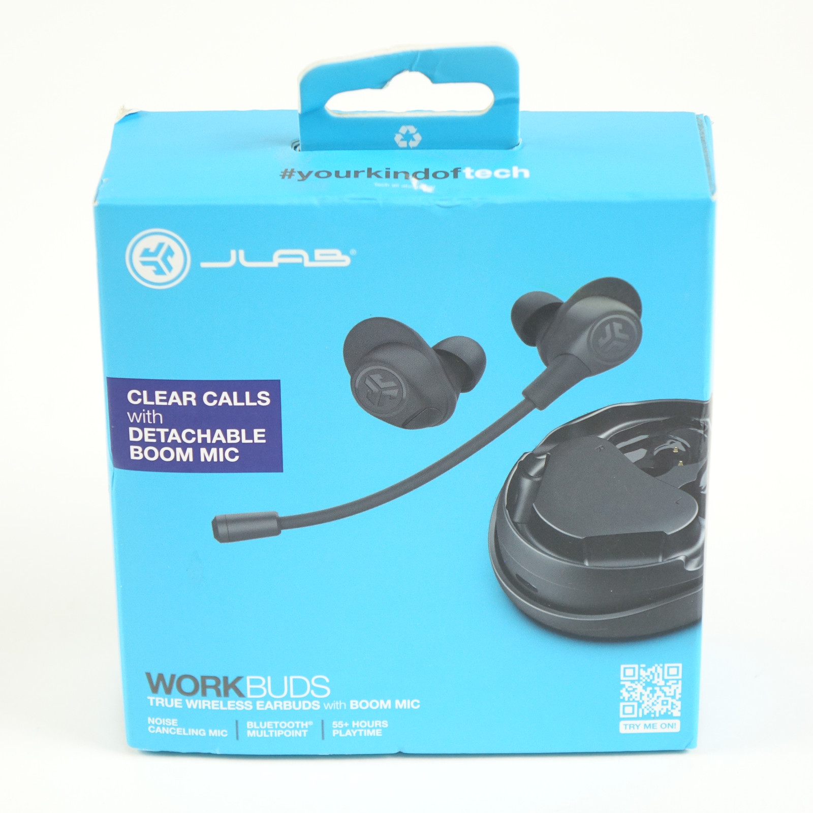 JLab Work Buds True Wireless Bluetooth In-Ear Headset - Black
