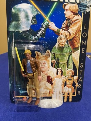 SPACEBALLS LONE STARR Custom Posable Action Figure 3.75 Hand Painted ...