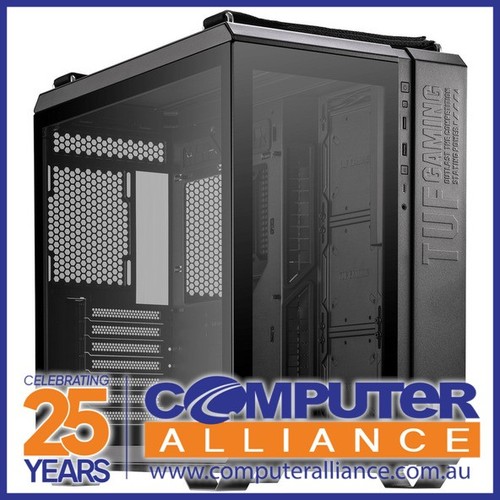 ASUS ATX GT502 TUF TG BLACK GAMING CASE | eBay Australia
