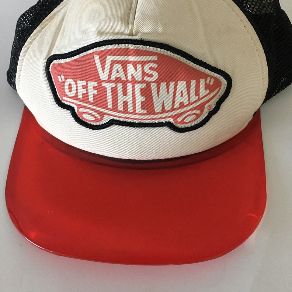 Cap Vans Attendance Trucker Tilly’s Vans Girls Transparent Clear Red ...
