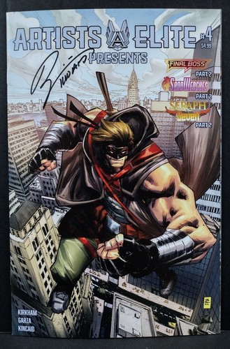 ARTISTS ELITE PRESENTS #4 NM+ 9.6 ALE GARZA VARIANT TYLER KIRKHAM RYAN ...