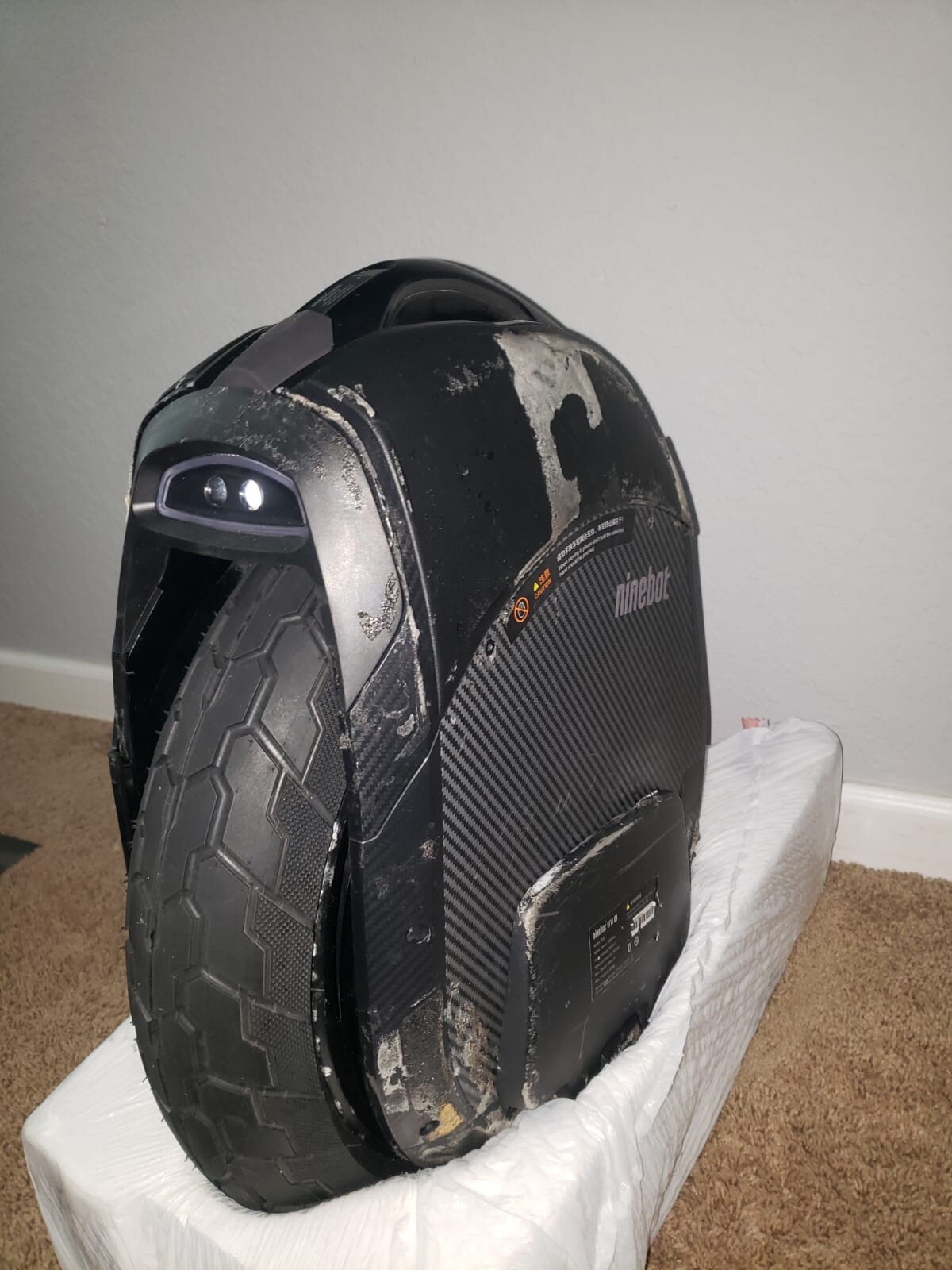 Ninebot One Z10 electric unicycle 28 mph 1800 Watt latest generation ...